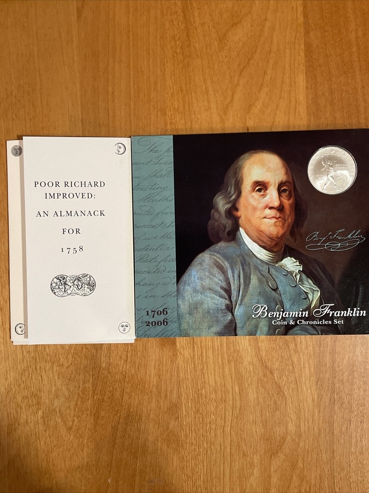 2006 Benjamin Franklin Coin and Chronicles Set | eBay