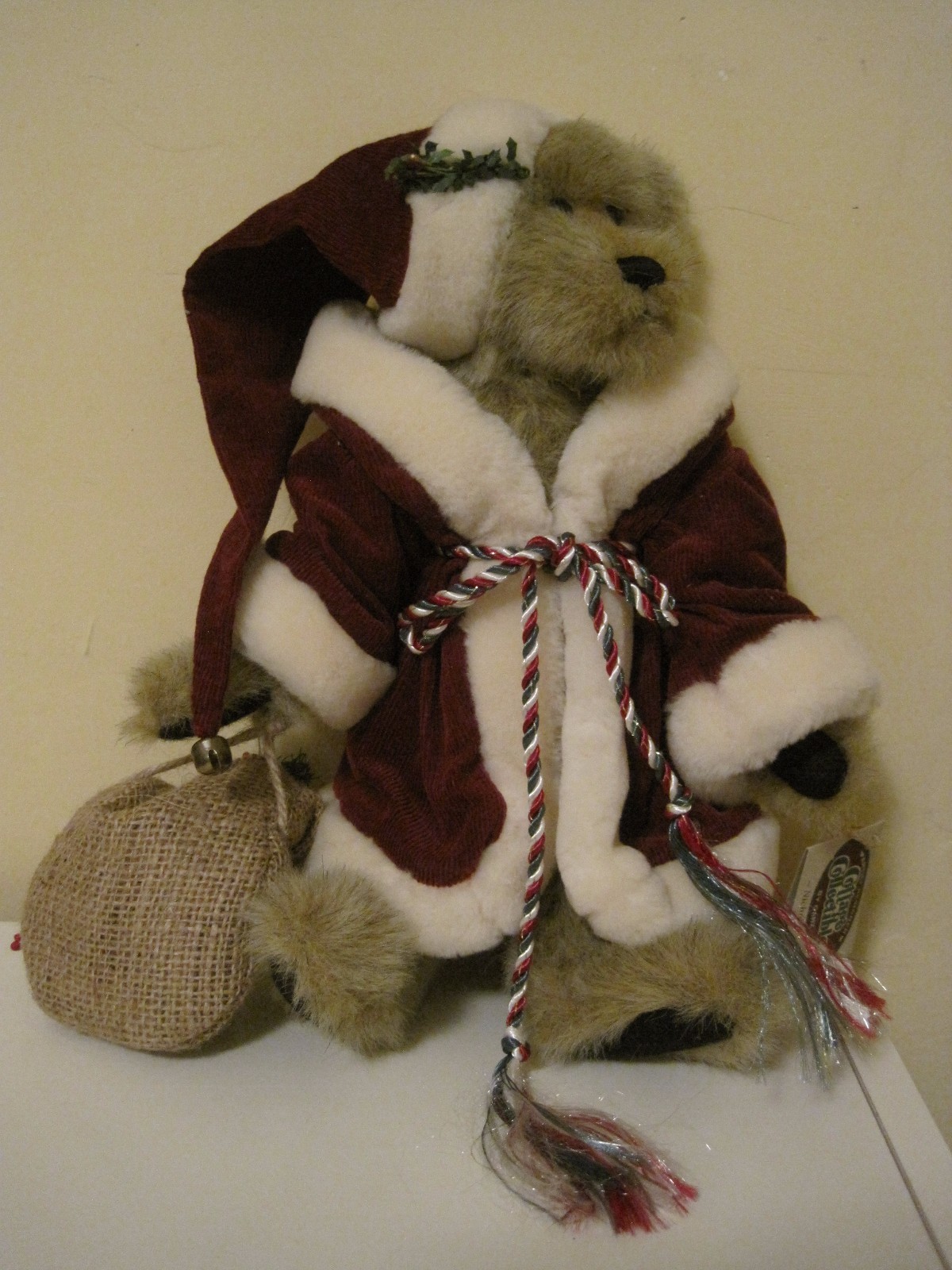 NWT 12" Santa / Nicholas Jointed Teddy Bear GANZ Cottage Collectibles CC1234 | eBay