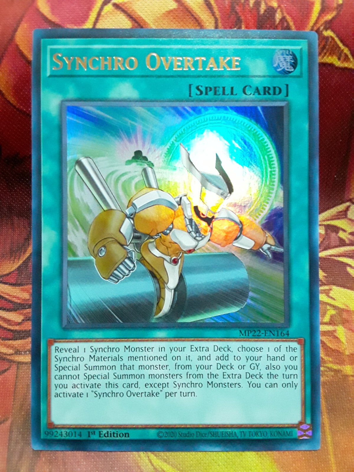 Yugioh Synchro Overtake Ultra Rare MP22-EN164 1st Ed Near Mint | eBay