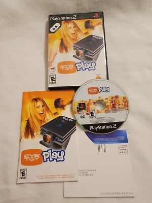 Eye Toy Play (Sony PlayStation 2, 2003) PS2 Tested Complete ...
