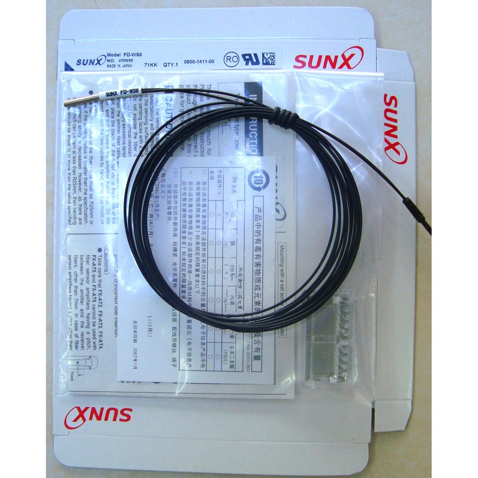 1PC NEW IN BOX For Panasonic SUNX FD-WS8 Fiber Optic Sensor | eBay