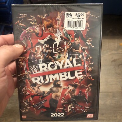 WWE: Royal Rumble 2022 [DVD, 2-Disc Set] Roman Reigns, Seth Rollins ...