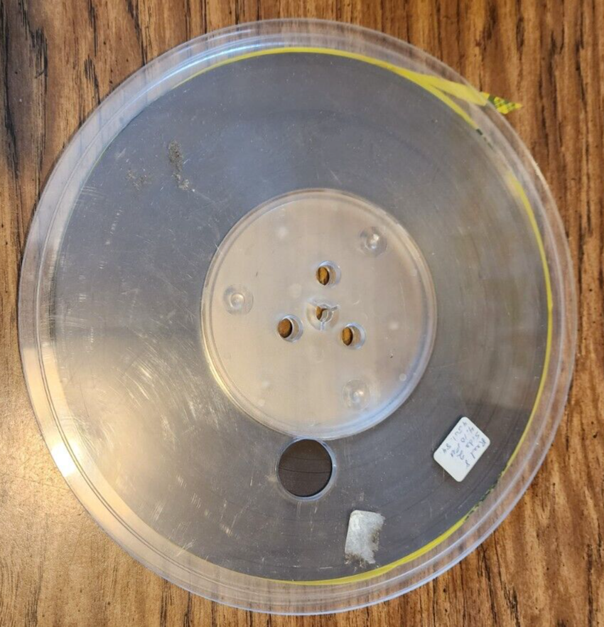 10.5" REEL TO REEL TAPES Solid Sided Plastic with Magnetic Tape 3 Hole ...
