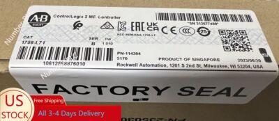 New Factory Sealed AB 1756-L71 Ser B ControlLogix 2MB Controller PLC ...