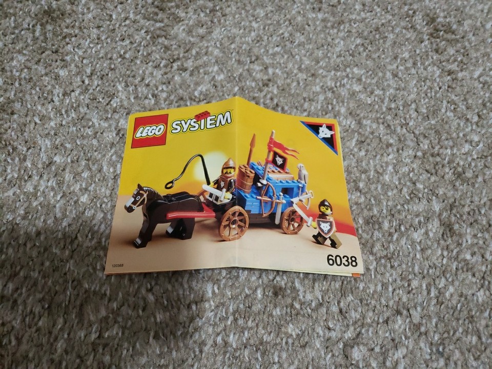 Lego Castle 6038 Wolfpack Renegades Complete With Instructions And Box ...