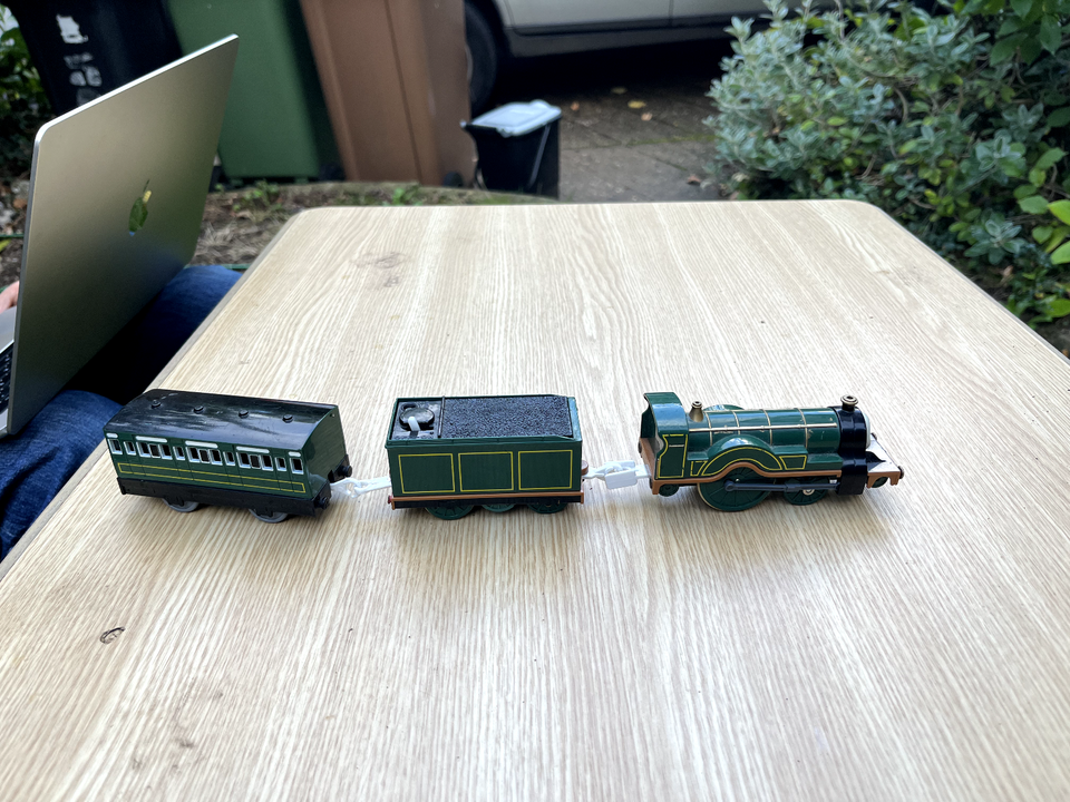 Trackmaster Thomas the Tank Engine - TOMY Emily 2004 Train With ...