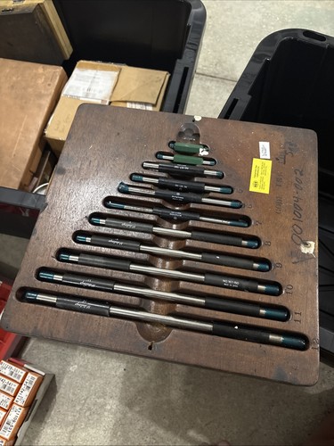 MITUTOYO 2-12” MICROMETER STANDARD NO. 167 CALIBRATION ROD INSPECTION ...