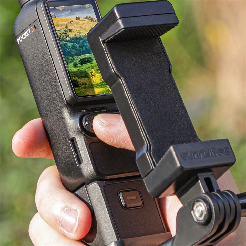 For DJI Osmo Pocket 3 Stably Front Cellphone Stand Handheld Tripod ...