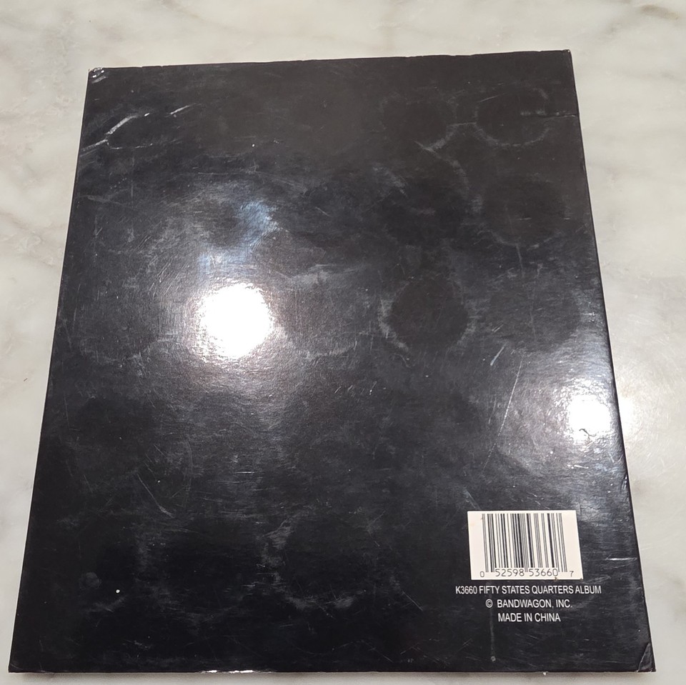 50 State Quarter Collection Book With All The States Quarters | eBay