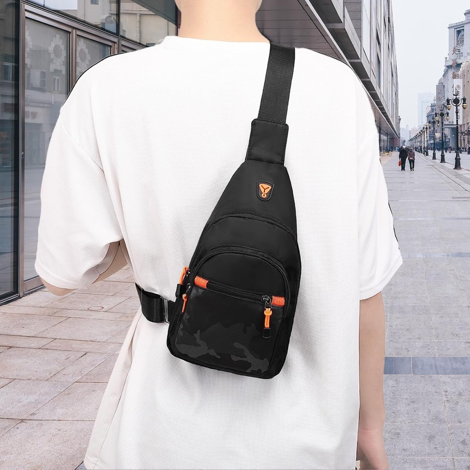 Tactical Gun Bag Pistol Holster Concealed Carry Chest Crossbody Pack ...