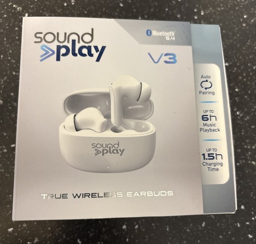 New - Sound Play V3 Wireless Bluetooth 5.4 Earbuds - NIB | eBay