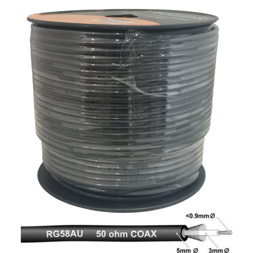 RG58 Coaxial Antenna Communication Extension Coax Cable,RG58AU 50ohm ...