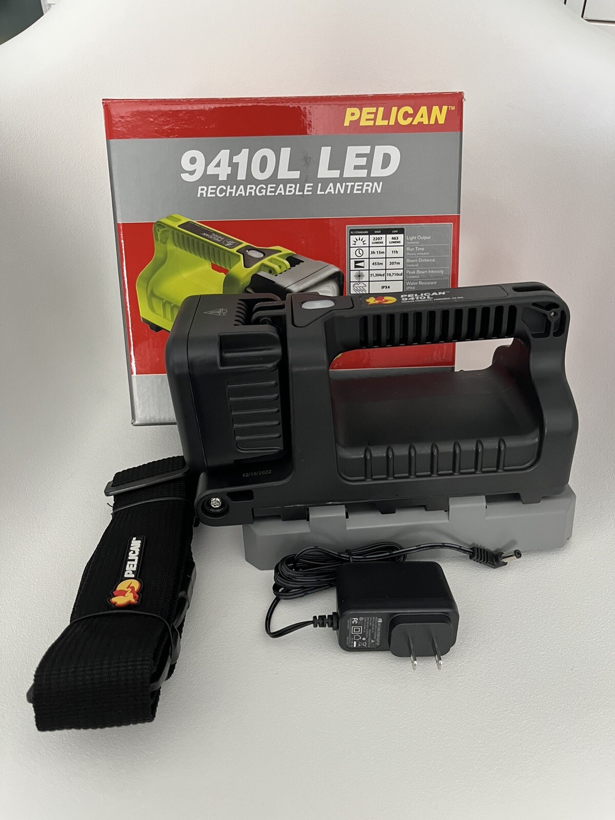 Pelican+9410L+LED+Lantern+Rechargeable+Flashlight+-+Black for sale ...