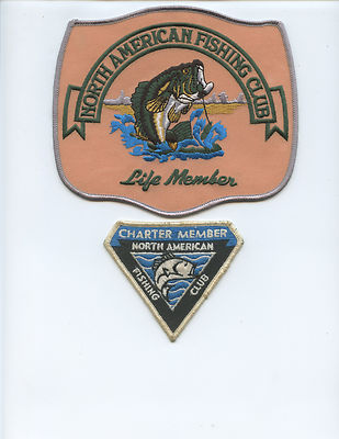 (2) DIFFERENT "NORTH AMERICAN FISHING CLUB" UNUSED CHARTER & LIFE ...