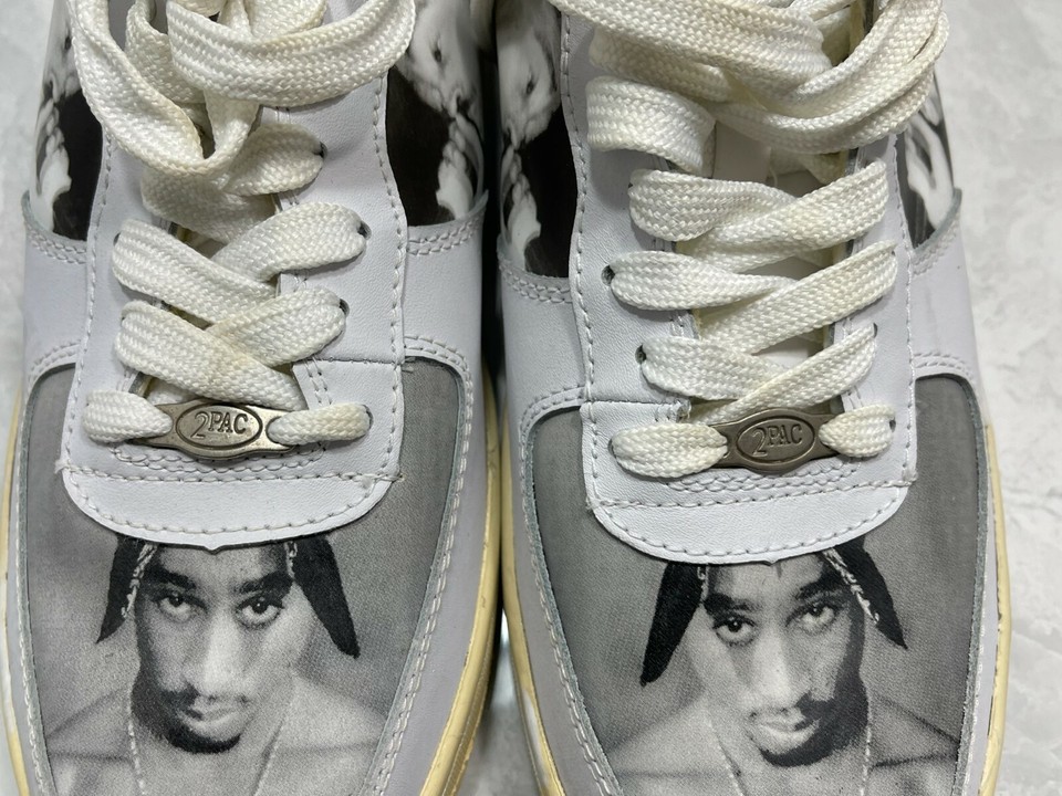 2pac Tupac Shakur Hip Hop Sneakers Size 10.5, Makaveli Brand RARE | eBay