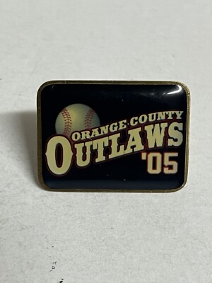 Orange County Outlaws 2005 Baseball Trading Pin RARE! Little League ...