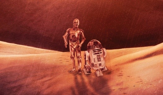 C3PO R2D2 Tatooine Hoth Speeders X-Wings Force Awakens Star Wars ...