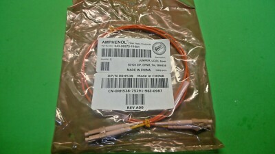 Genuine Dell LC to LC Fiber Optic Patch Cable RH538 | eBay