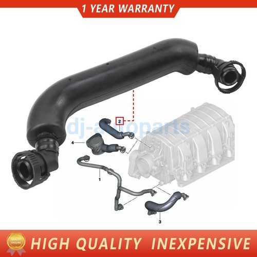 Crankcase PCV Breather Hose 11617547185 For BMW 545i 645Ci 745i 745Li ...