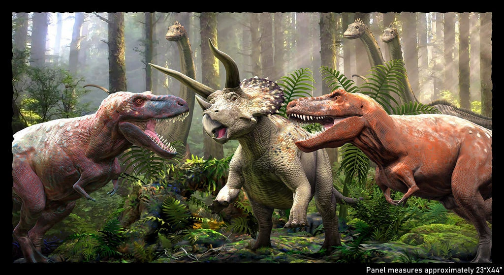 Jurassic Animals And Plants