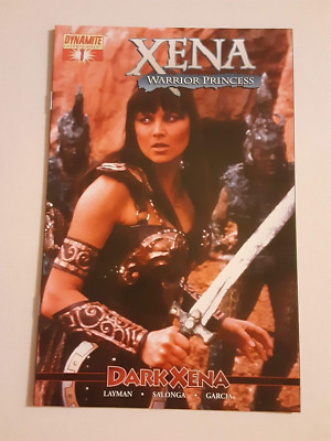 DYNAMITE COMIC Xena Warrior Princess DARK XENA # 1 Xena PHOTO Cover MINT | eBay