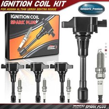 Nissan 22448 Ja00c Hanshin Aic-2408n Infiniti OEM Ignition Coil - 4x ...