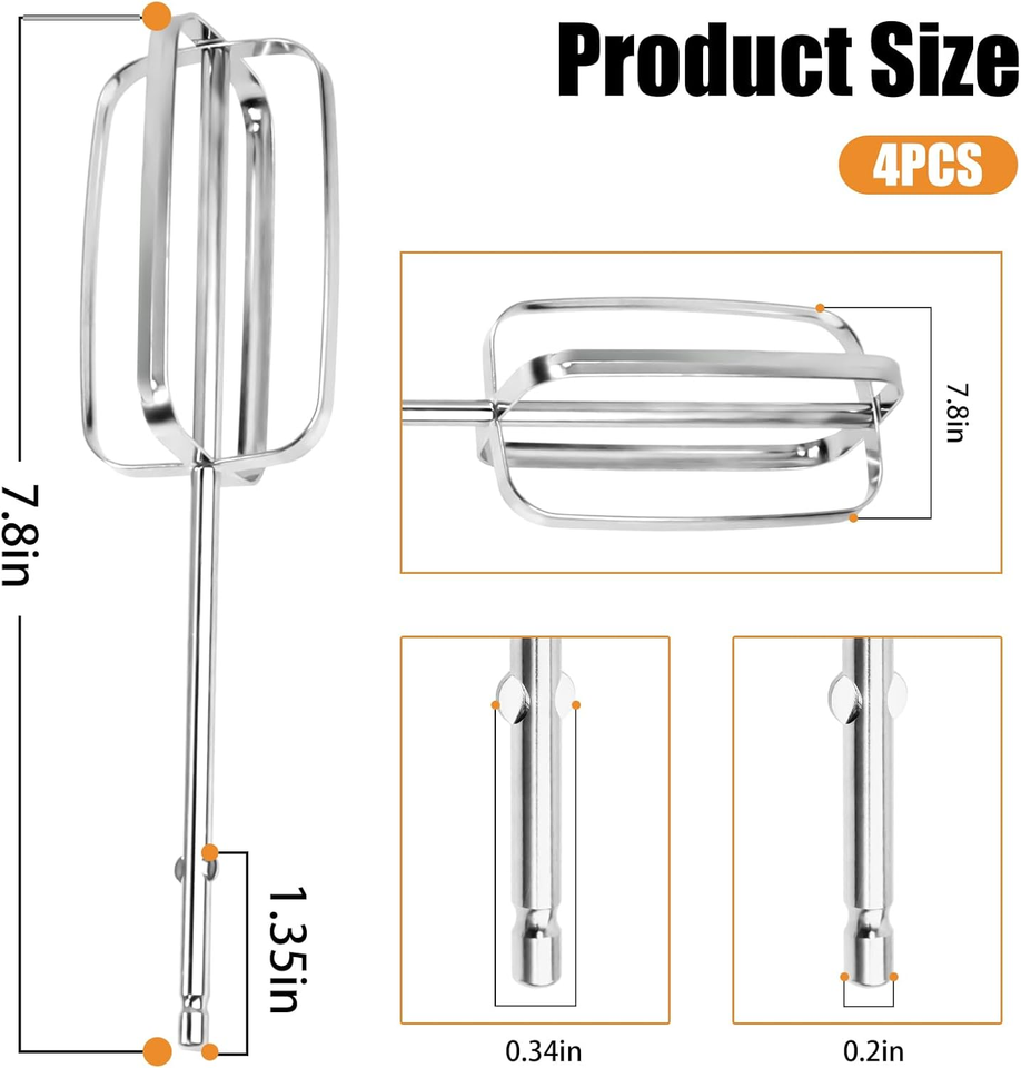 Hand Mixer Beaters Attachments for Hamilton Beach Beaters | eBay