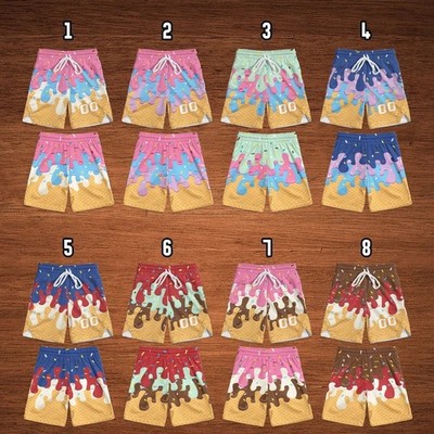 Personalized Ice Cream Shorts Youth Ice Cream Shorts Ice Cream Drip ...