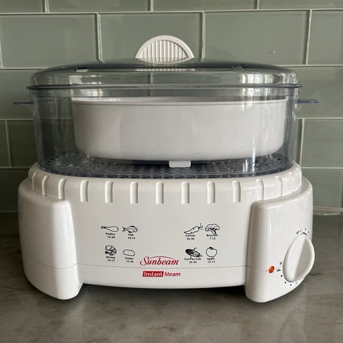 Sunbeam Oster Instant Steam 4710 Automatic Food Vegetable Rice Steamer ...