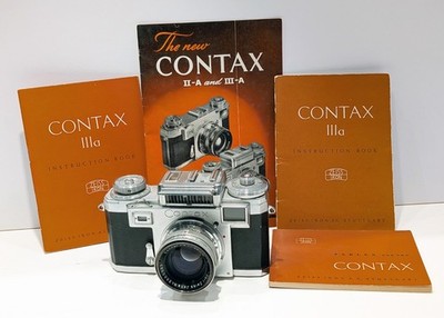 Zeiss Ikon Contax IIIa Camera w/ Carl Zeiss Jenner Sonnar 50mm f2 | eBay
