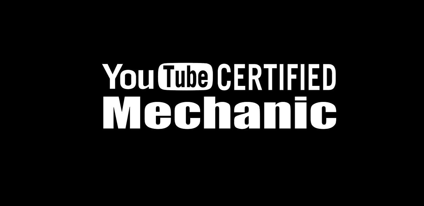 YouTube Certified Mechanic Funny DieCut Vinyl Window Decal Sticker Car ...
