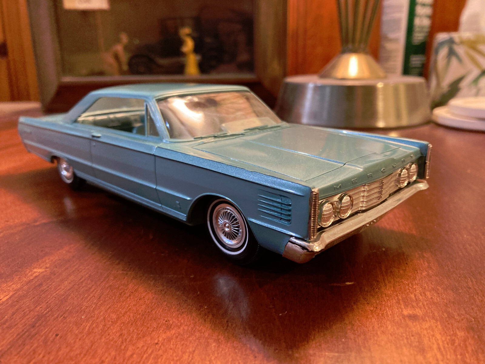 1965 Mercury- AMT 1/25th scale plastic promotional model in Light Blue ...