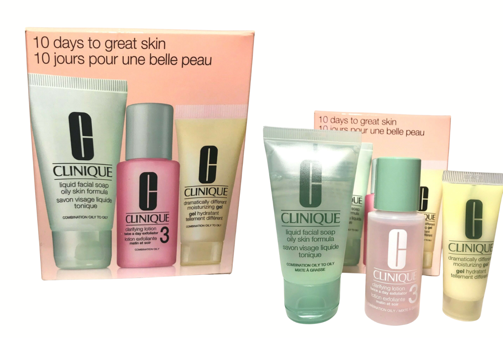 CLINIQUE MINI Dramatically Moisturizing GEL, Oily Facial SOAP ...