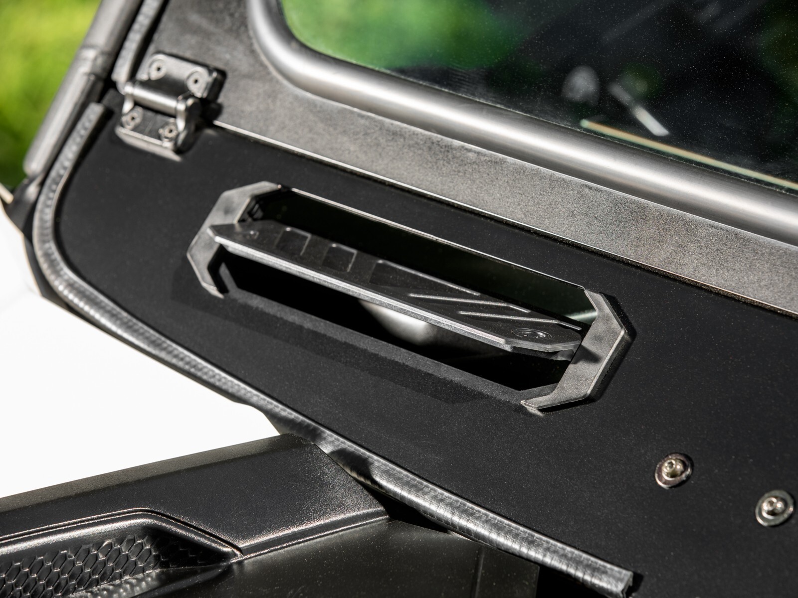 SuperATV Flip Down Glass Windshield for Can-Am Maverick Trail / Driver ...