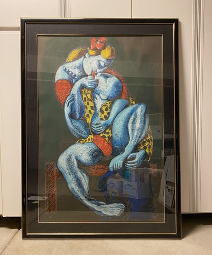 Yuri Yuroz The Kiss Serigraph | eBay