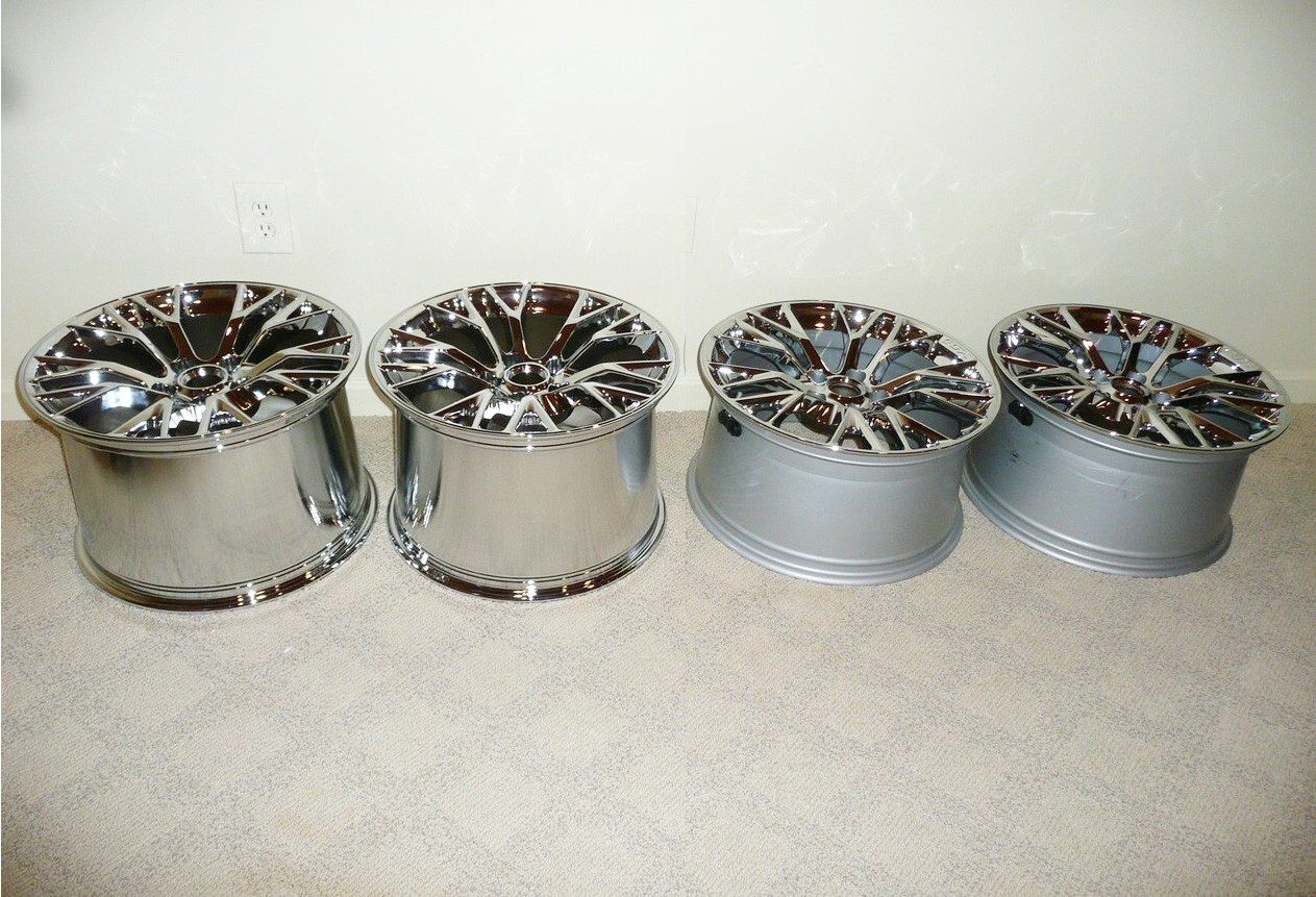 19” 20” Chrome FR22 Wheels for C6 C7 Chevrolet Corvette ZO6 Grand Sport ...