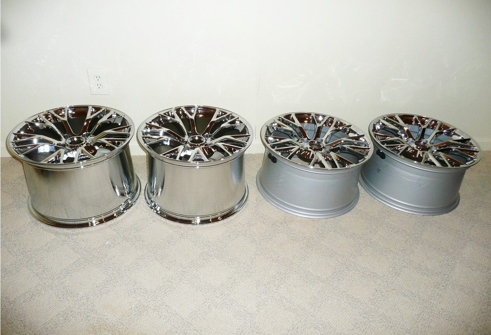 19” 20” Chrome FR22 Wheels for C6 C7 Chevrolet Corvette ZO6 Grand Sport ...