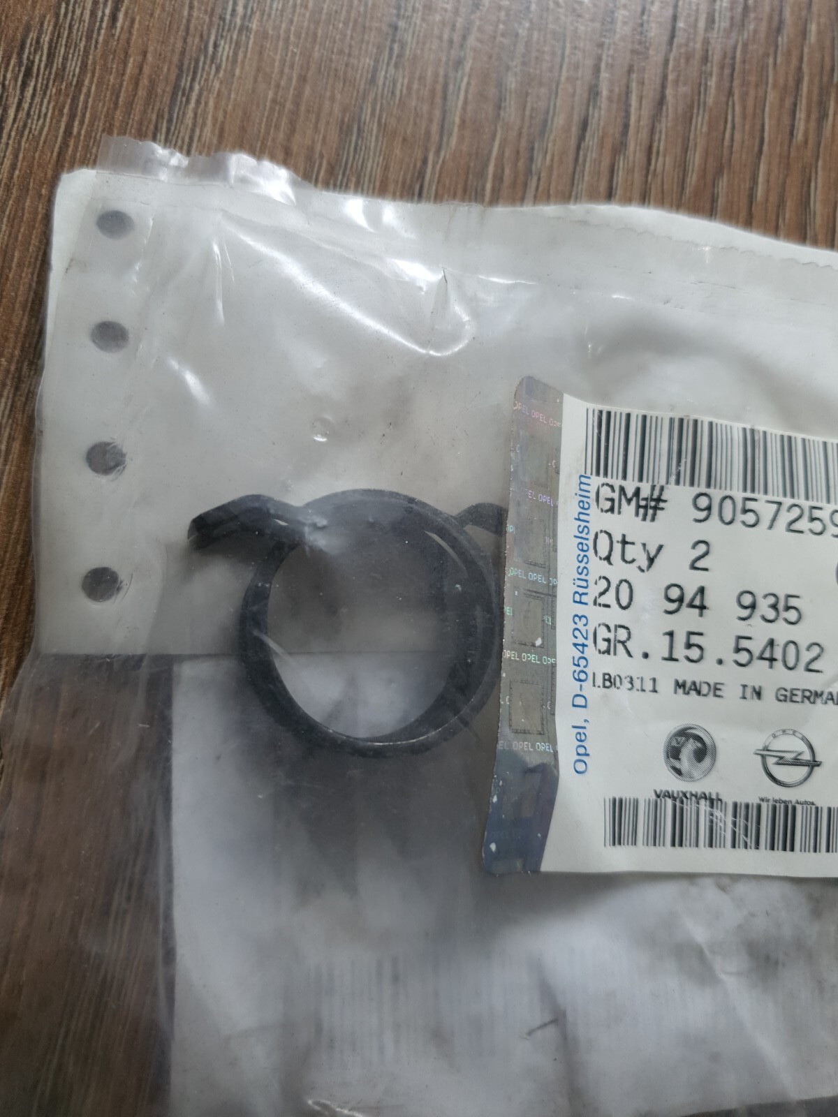 1x SAAB GENUINE OEM HOSE CLAMP 9057-2592 90572592 9-3 93 9-5 95 2003 ...