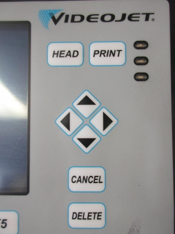VIDEOJET MODEL 1610 INK JET CODING MACHINE WITH PRINTHEAD WORKS GREAT ...