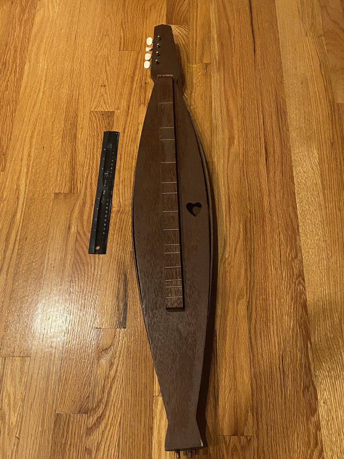 Vintage Wooden Dulcimer Musical 4 String Instrument -Company/Brand ...