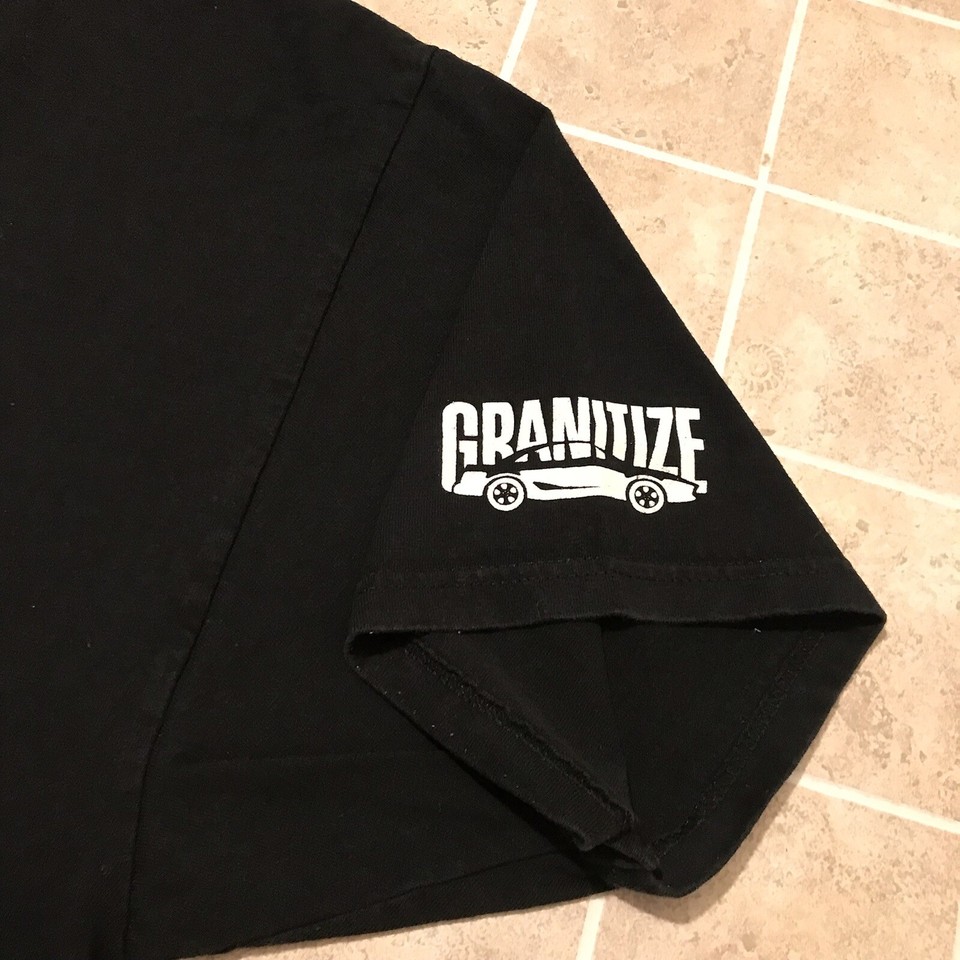 Vintage Xzilon Granitize Car Coating Promo Sleeve Graphic T-Shirt Black ...