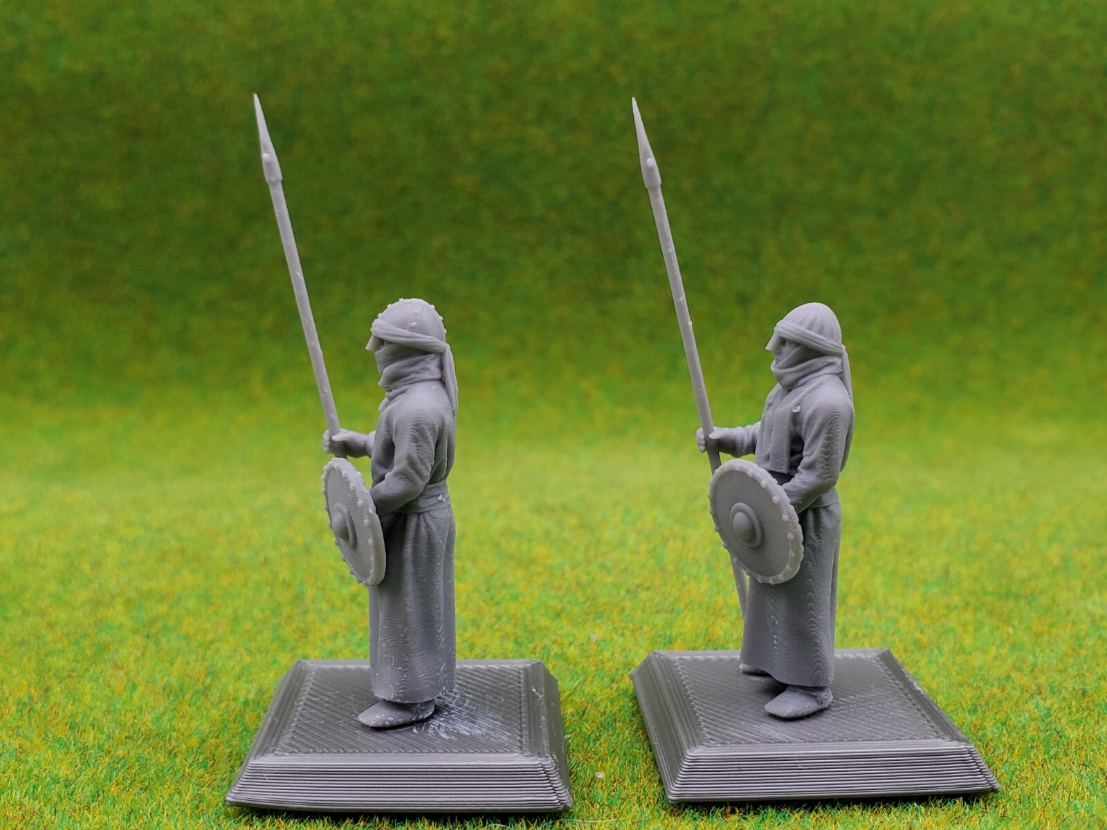 Caballero miniature Medieval 28mm Andalusian Guards set of 2 Reconquer ...