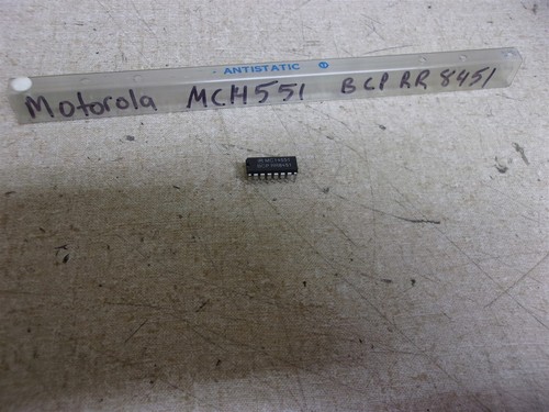 NEW Motorola MC14551 Quad 2 Input Analog Multiplexer IC 16-Pin *FREE ...