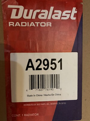 A2951 DURALAST NEW RADIATOR | eBay