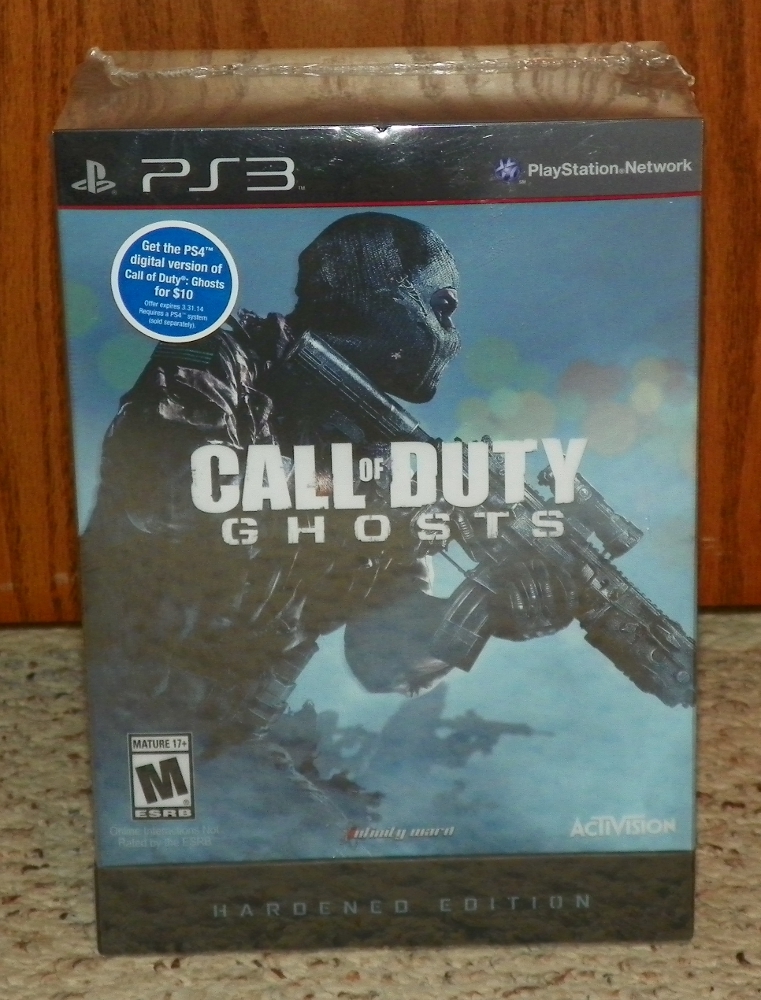 Call Of Duty Ghosts Hardened Edition Cover