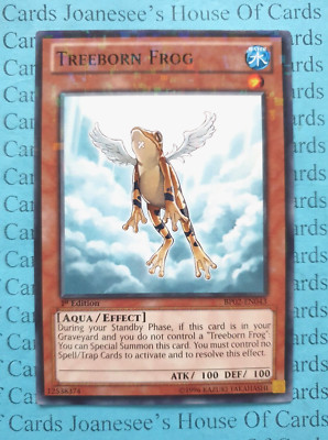Treeborn Frog BP02-EN043 Mosaic Rare Yu-Gi-Oh Card 1st Edition New | eBay