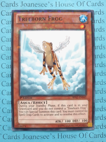 Treeborn Frog BP02-EN043 Mosaic Rare Yu-Gi-Oh Card 1st Edition New | eBay