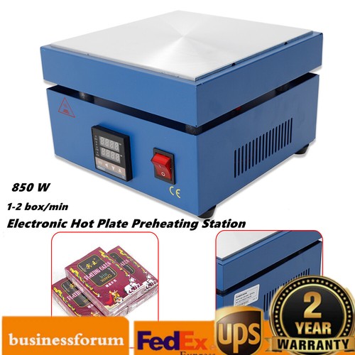 Electronic Hot Plate Preheat Soldering Preheating Station Facility ...