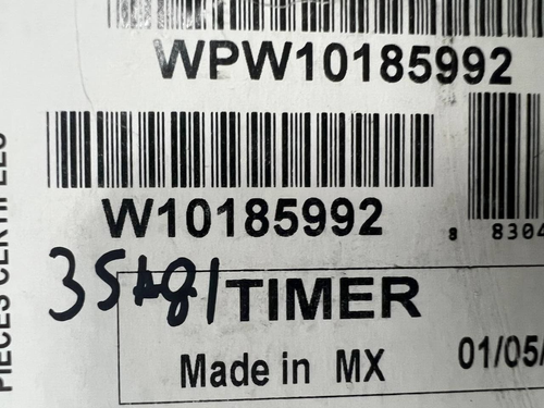 Genuine OEM Whirlpool Dryer Timer W10185992 | eBay