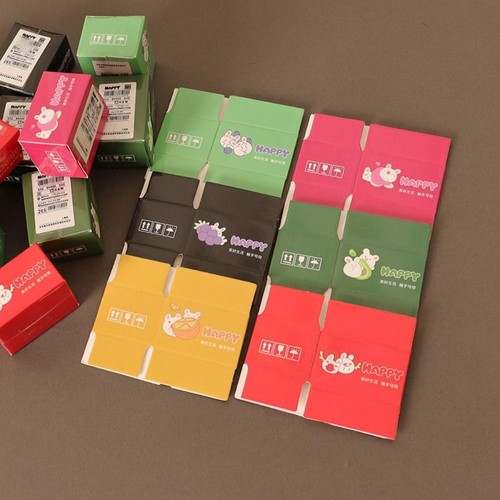 5Pcs 1:12 Carton Express Box Mini Doll House Decor Dollhouse Decoration ...